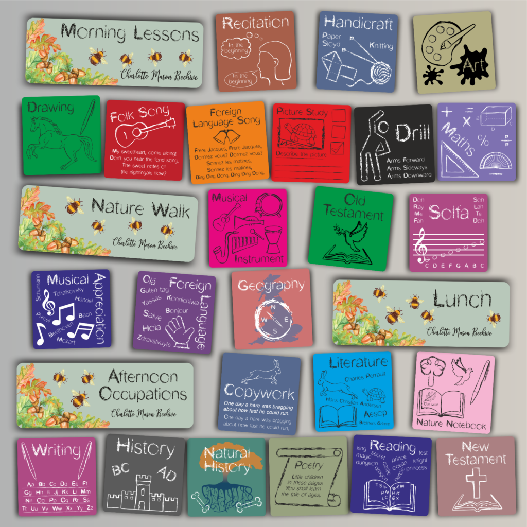 Timetable Magnets – Charlotte Mason Beehive International